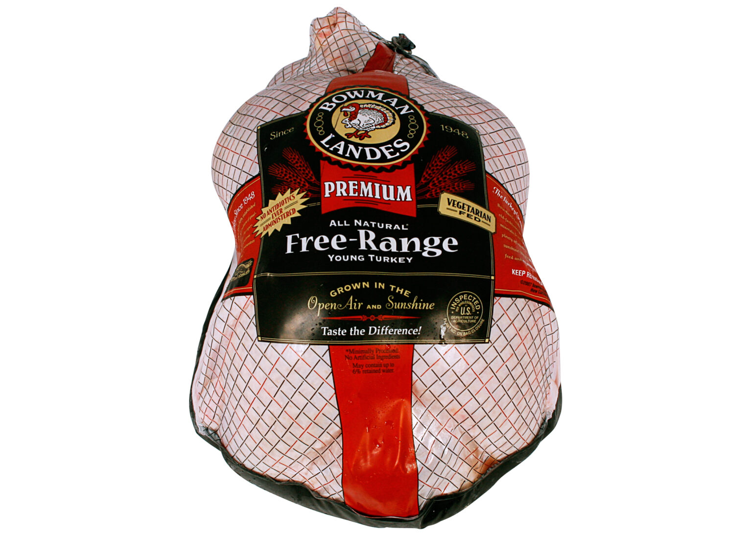 Free Range Whole Turkey | Bowman And Landes Turkeys