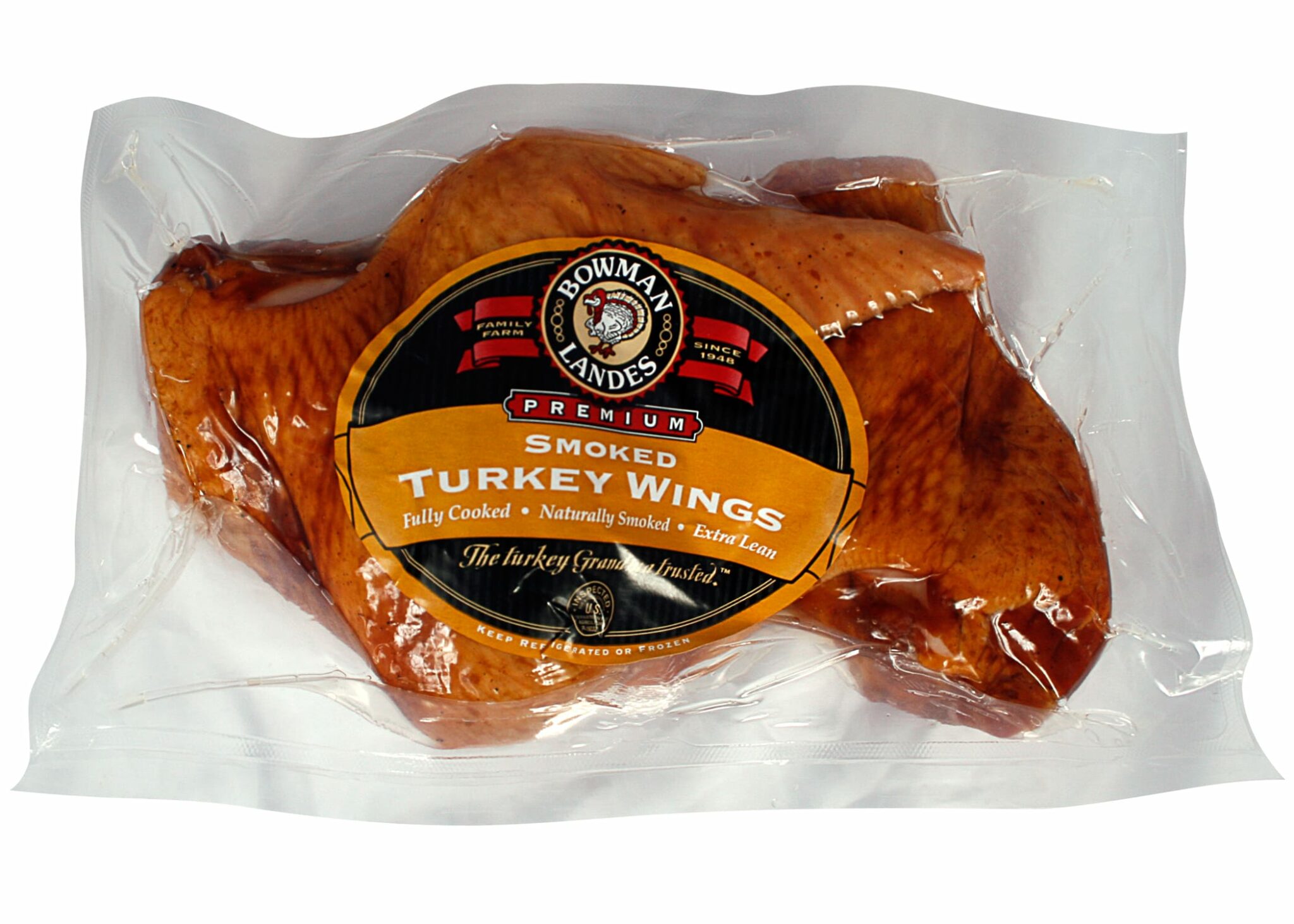 Smoked Turkey Wings (Case) | Bowman & Landes Turkeys